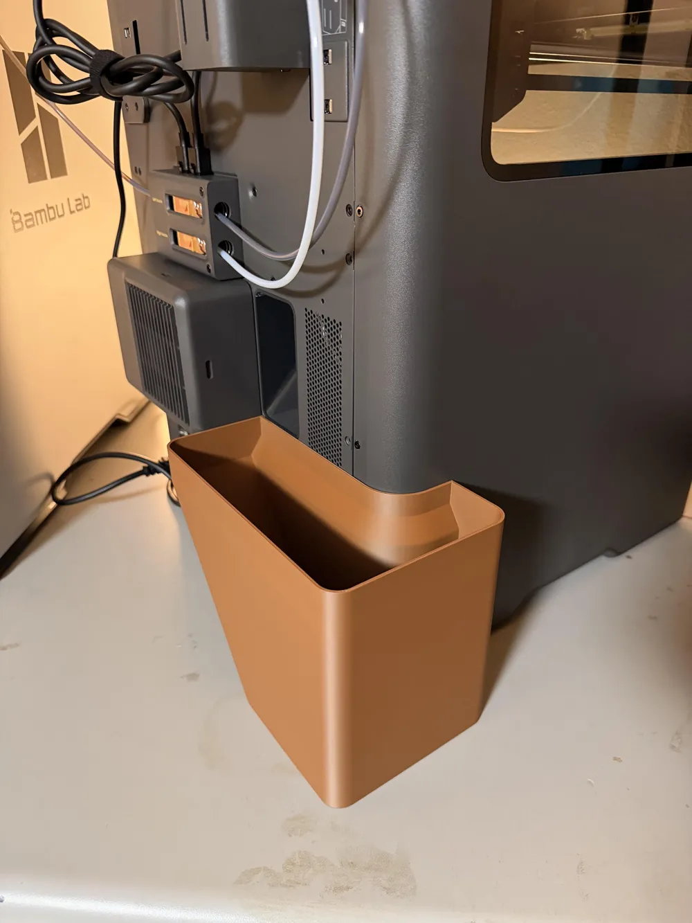 X2D Airflow Poop Bin & P2s with Exhaust Fan Kit - Free 3D Print Model ...