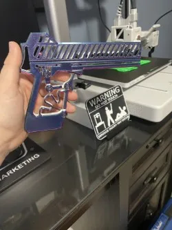 Cool BB Gun With Pull Strips - Free 3D Print Model - MakerWorld