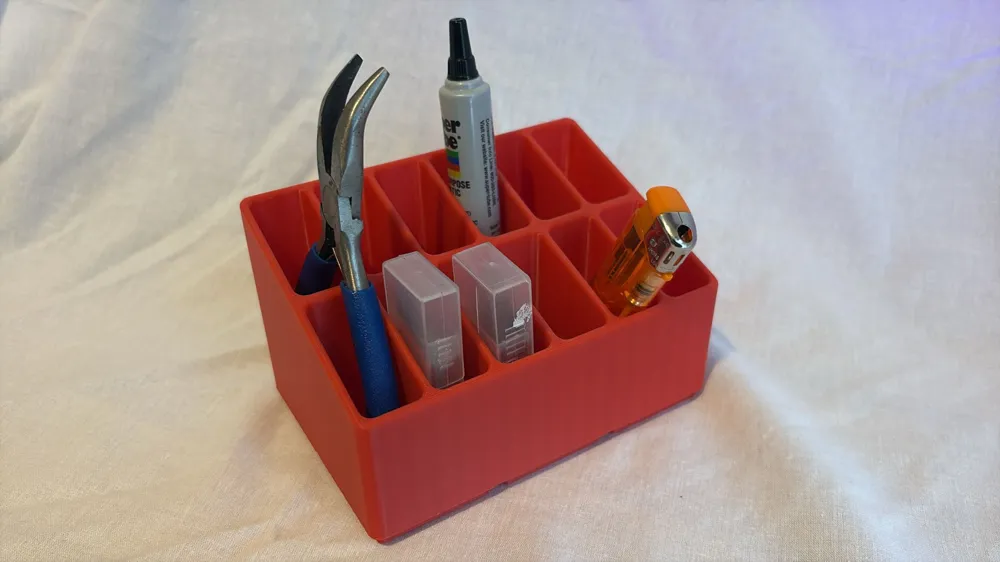 Gridfinity 2x6 Slanted Storage Rack - Free 3D Print Model - MakerWorld