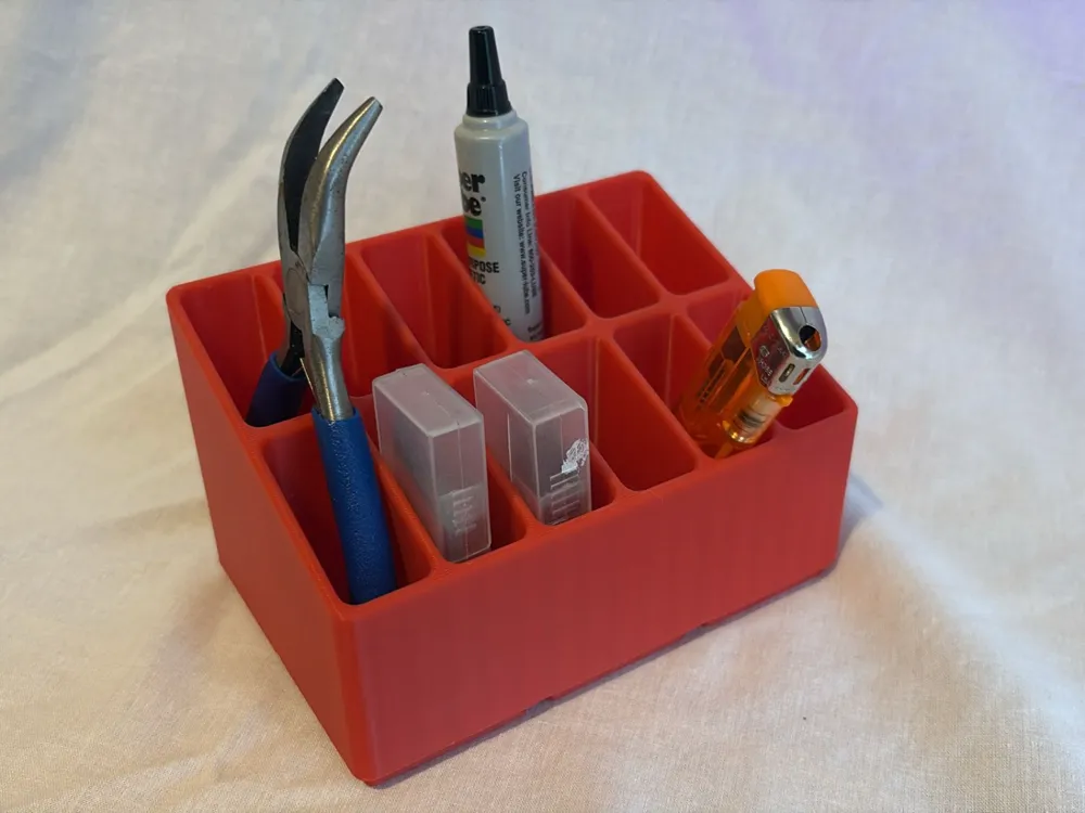 Gridfinity 2x6 Slanted Storage Rack - Free 3D Print Model - MakerWorld