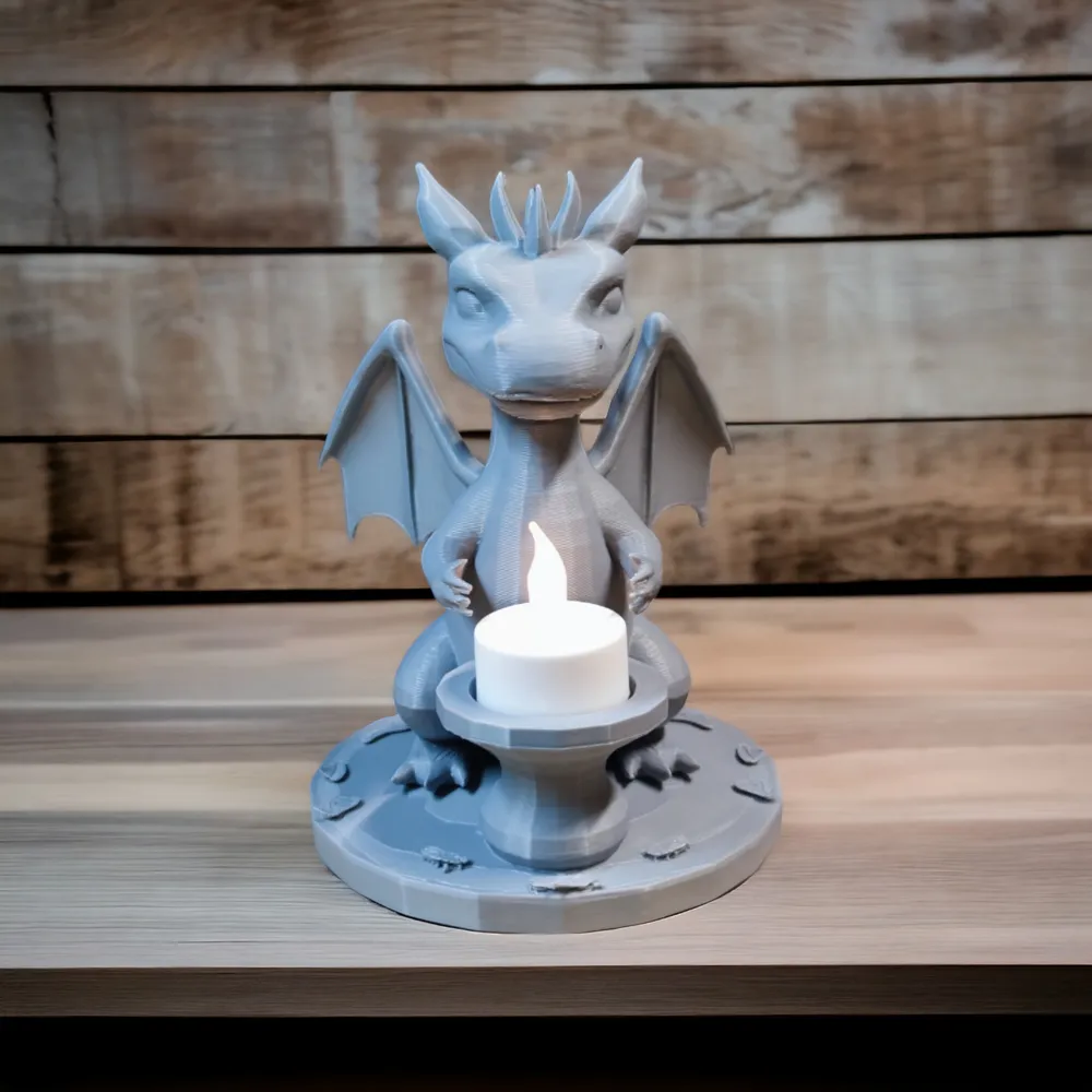Dragon Candle Holder - Magic to Your Home! by Eclipse 3D MakerWorld ...