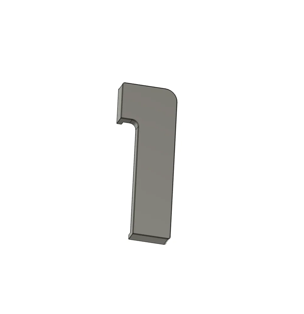 Baseboard cut out template | router - Free 3D Print Model - MakerWorld