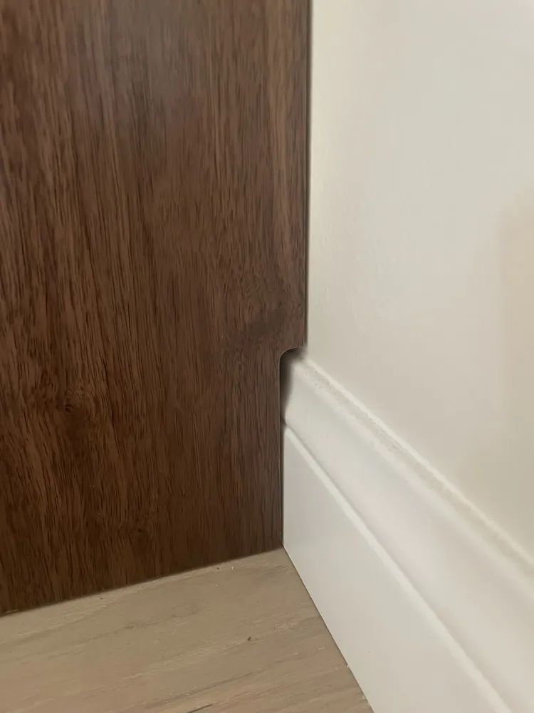 Baseboard cut out template | router - Free 3D Print Model - MakerWorld