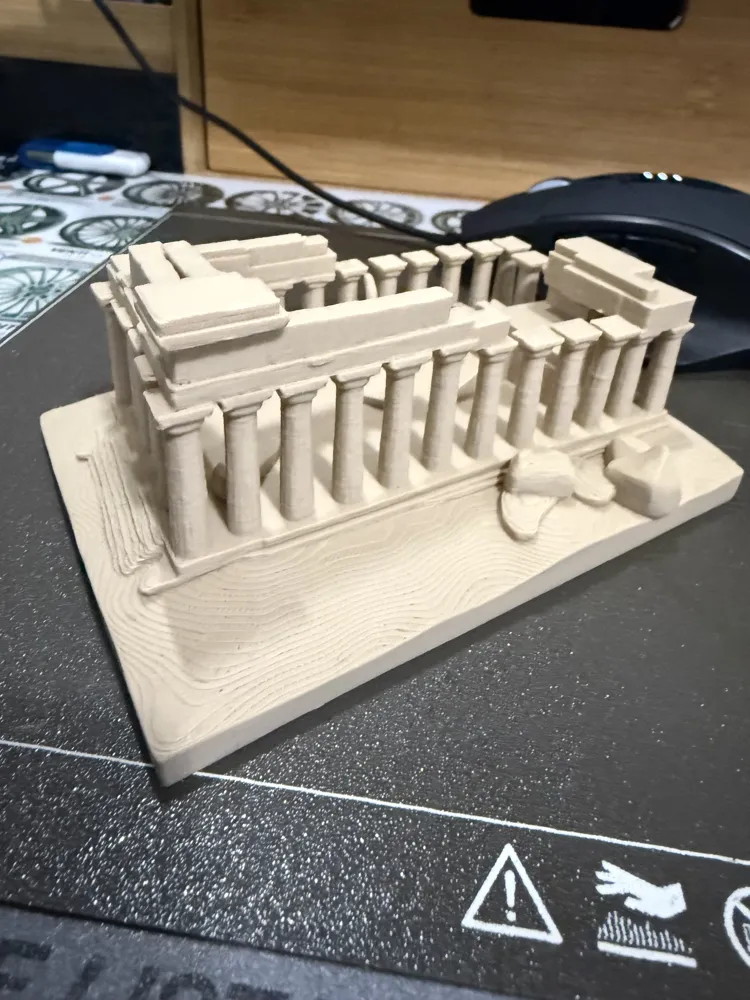 Selinunte temple - Free 3D Print Model - MakerWorld