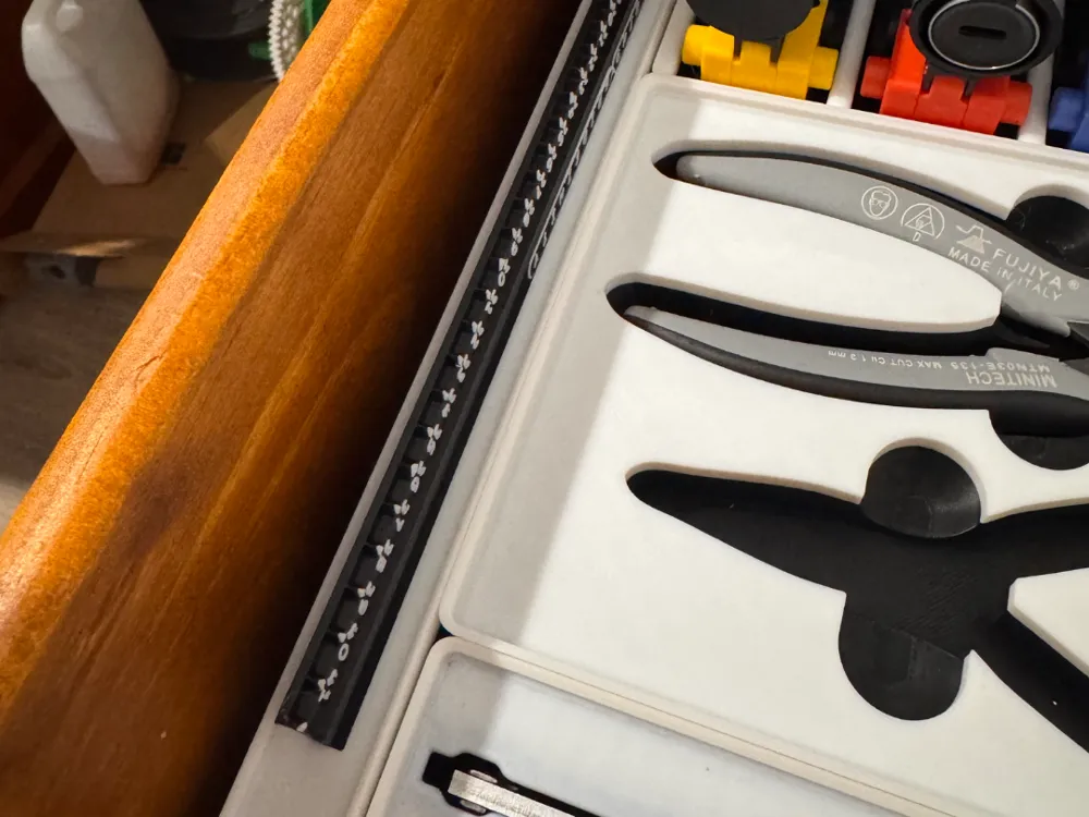 Contenedor de Regla Gridfinity - Modelo de impresión 3D gratuito ...