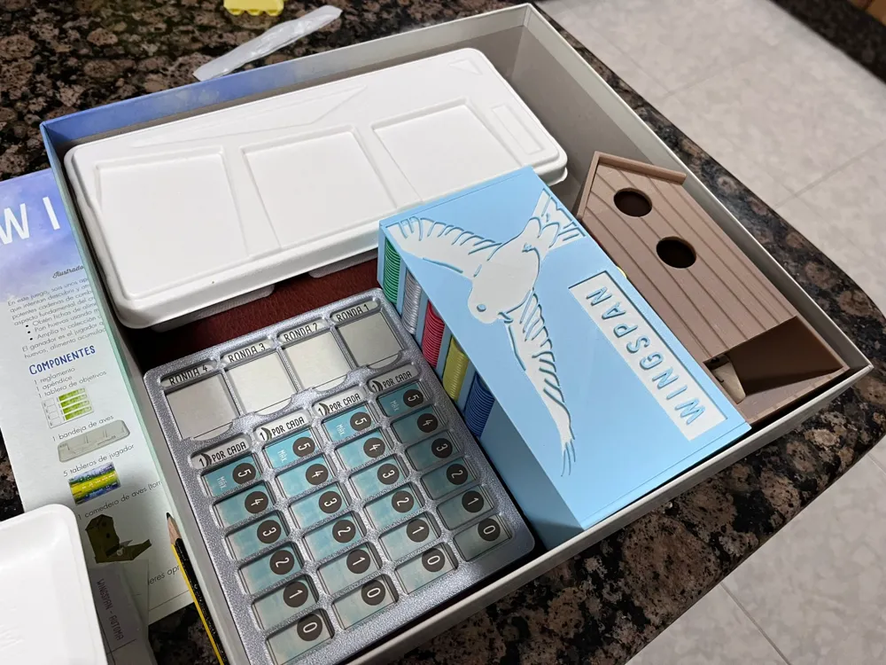 BOX WINGSPAN Board game - Free 3D Print Model - MakerWorld