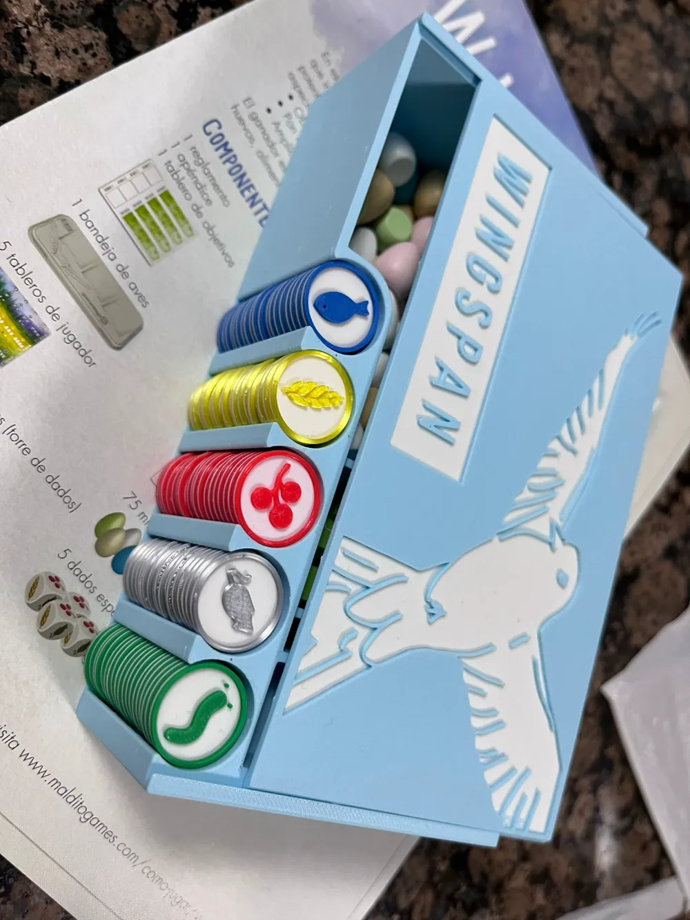 BOX WINGSPAN Board game - Free 3D Print Model - MakerWorld