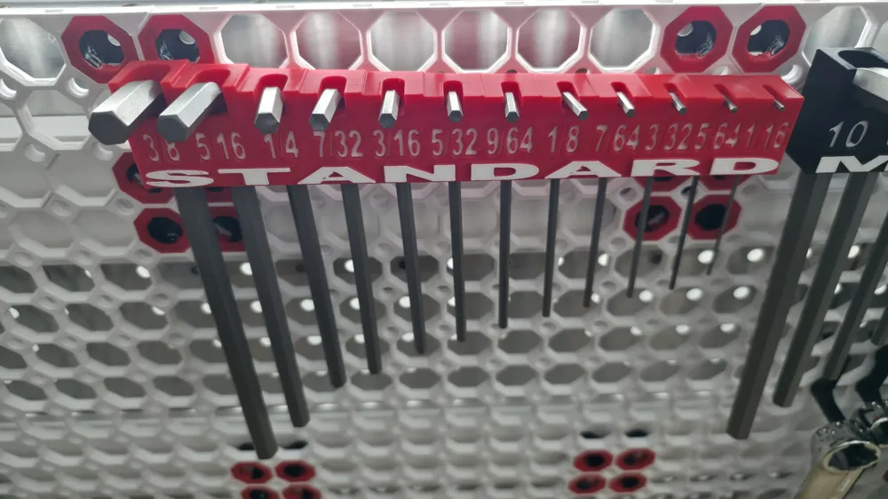 Multiboard Hex L-Key Holders (SAE & MM) by DezPool MakerWorld: Download ...