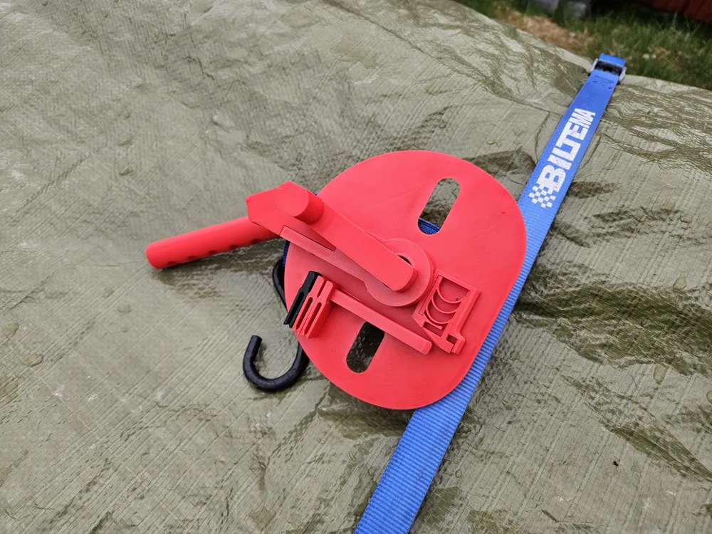 Enrouleur de sangle à cliquet V2 - Avec blocage de sangle ! par The ...