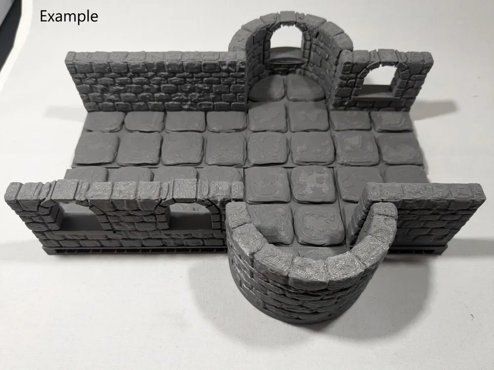 Dungeon Stone Window (OpenLOCK) Remixed by Together 3D MakerWorld ...