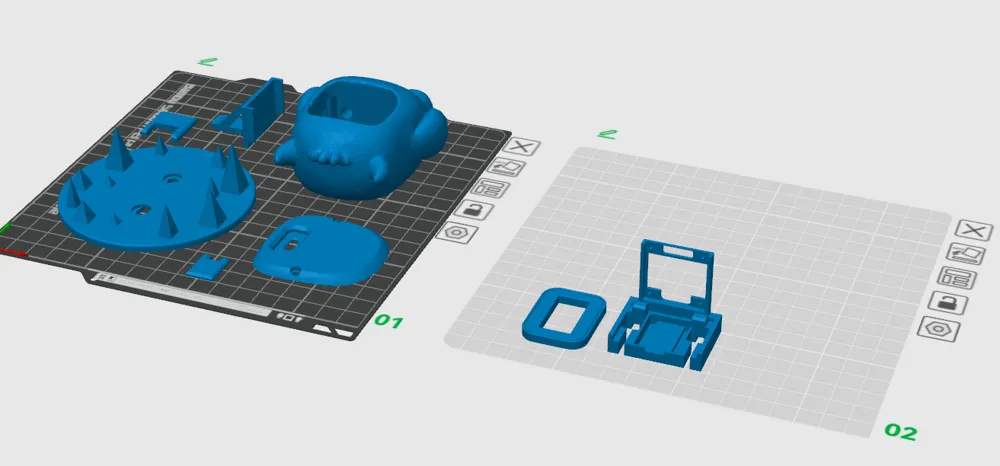 Compagnon 309 - Build your expressive robot - Free 3D Print Model ...