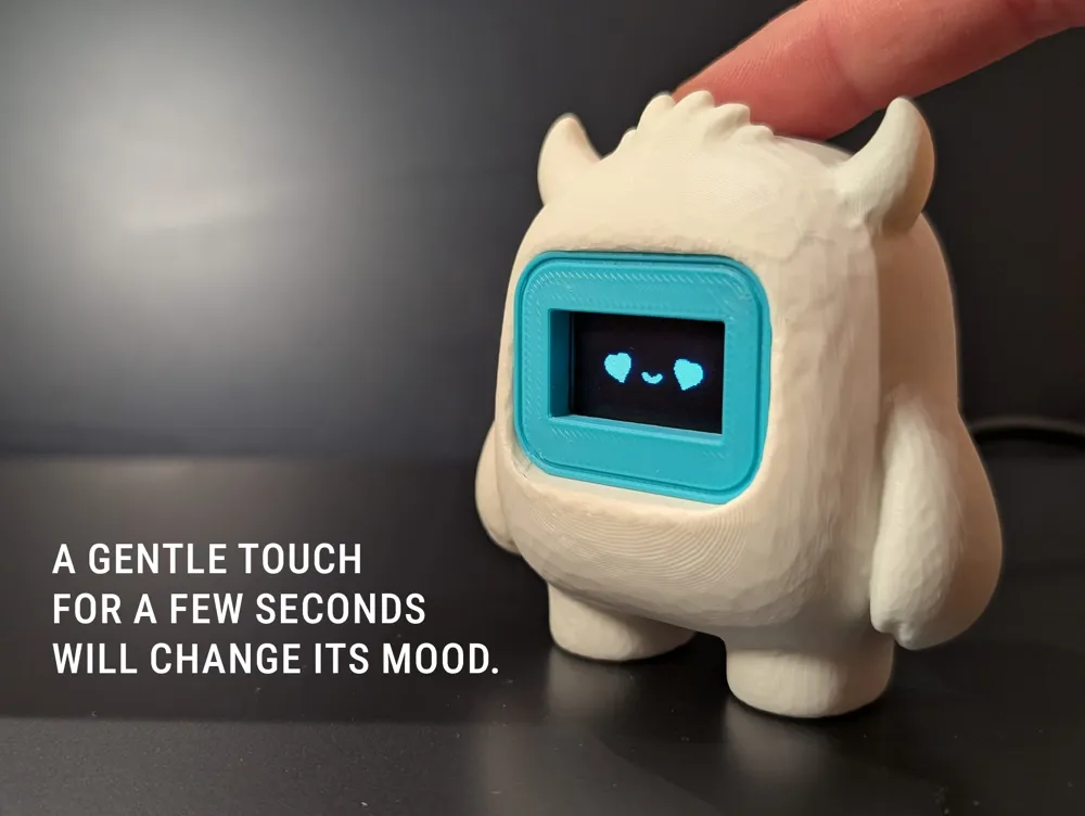 Compagnon 309 - Build your expressive robot - Free 3D Print Model ...