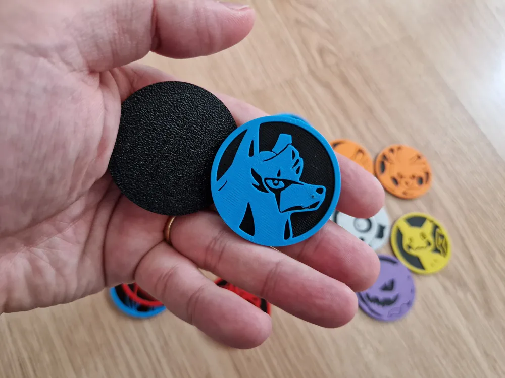 Zacian Pokemon coin by KryatorMakerWorld: Download Free 3D Models