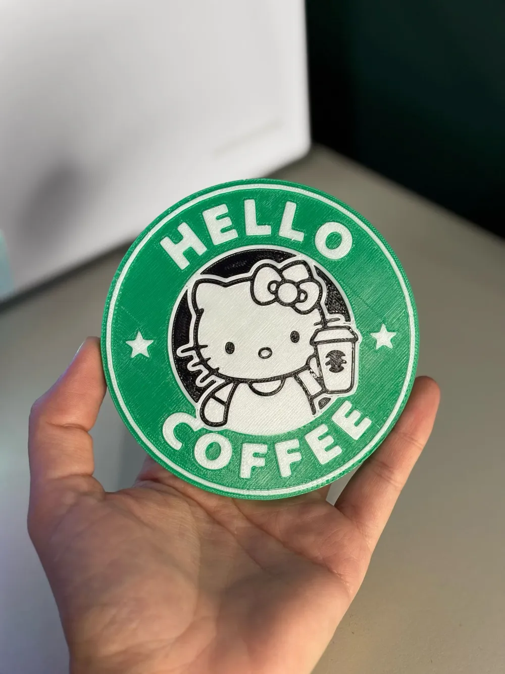 Hello Kitty Coaster by TMA3D MakerWorld: Download Free 3D Models