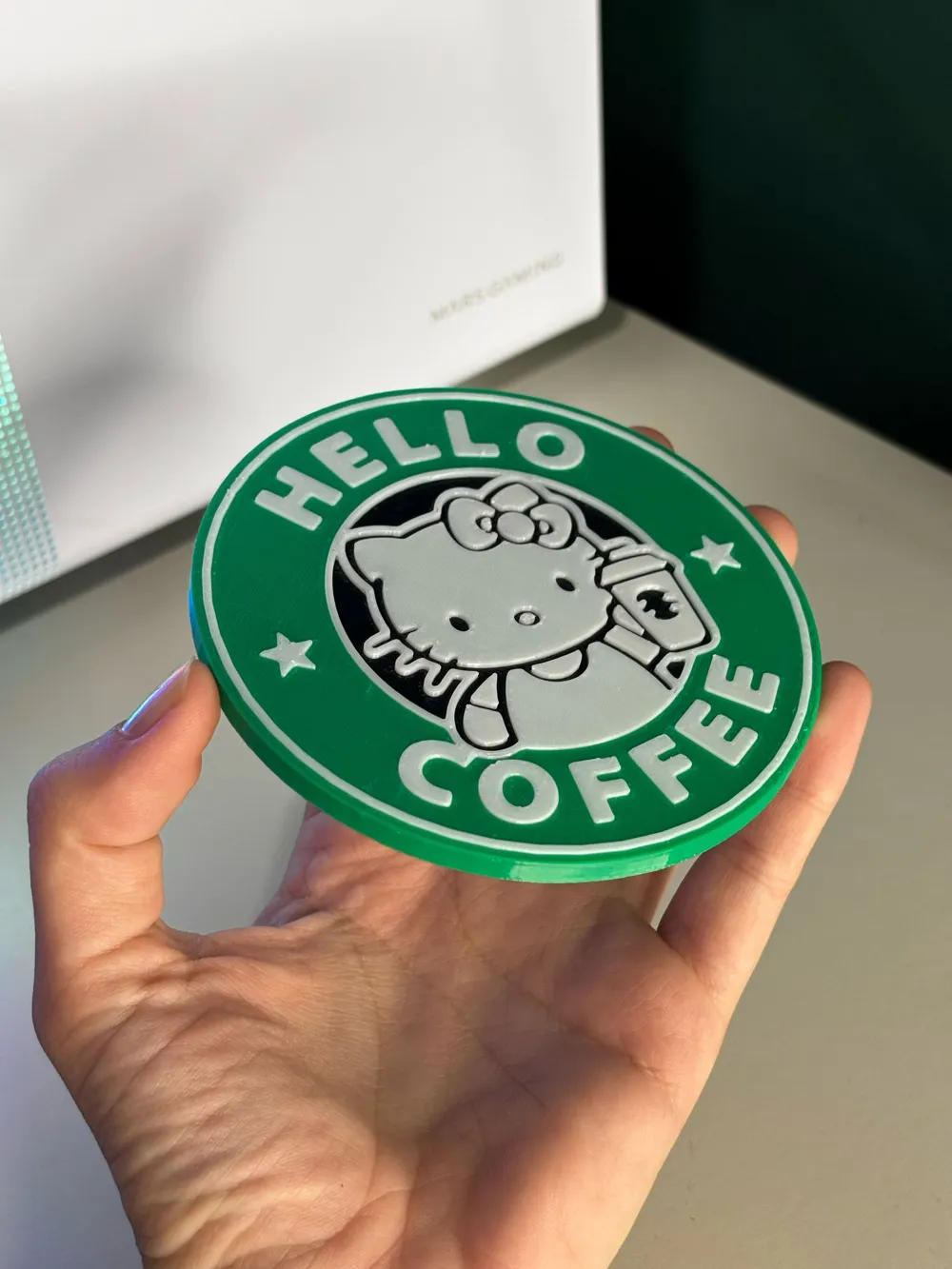 Hello Kitty Coaster by TMA3D MakerWorld: Download Free 3D Models