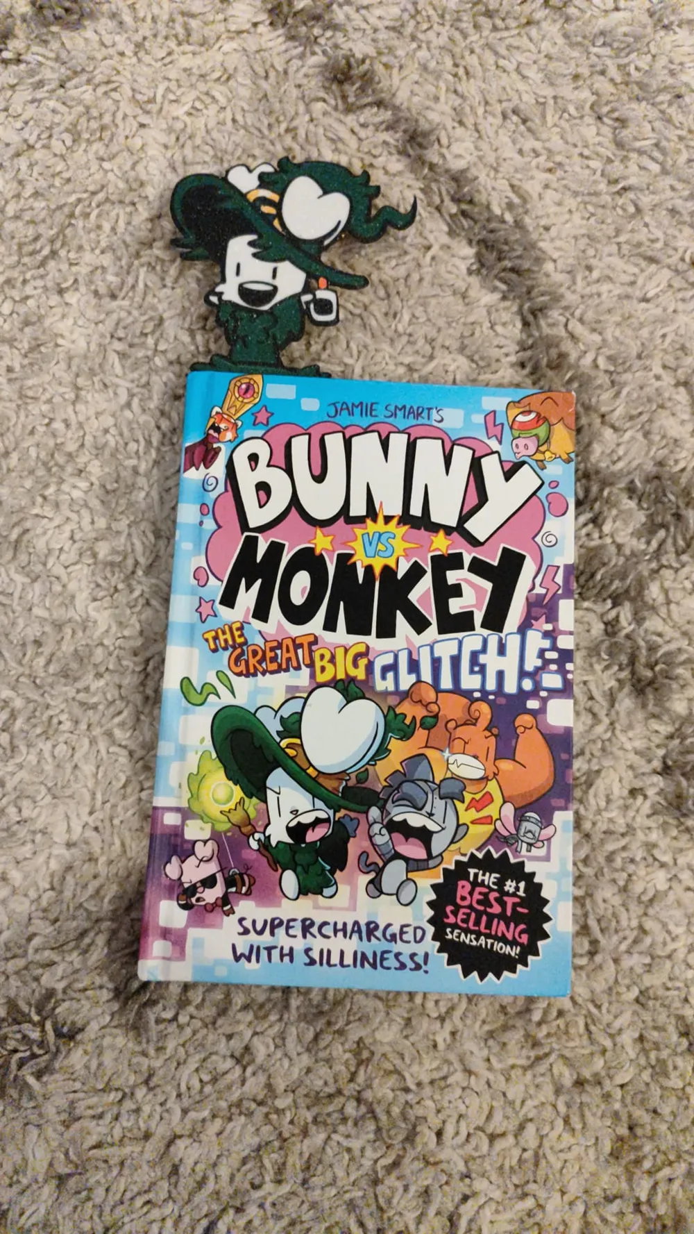 Bunny vs Monkey Bookmark - Wizard Bunny - Free 3D Print Model - MakerWorld