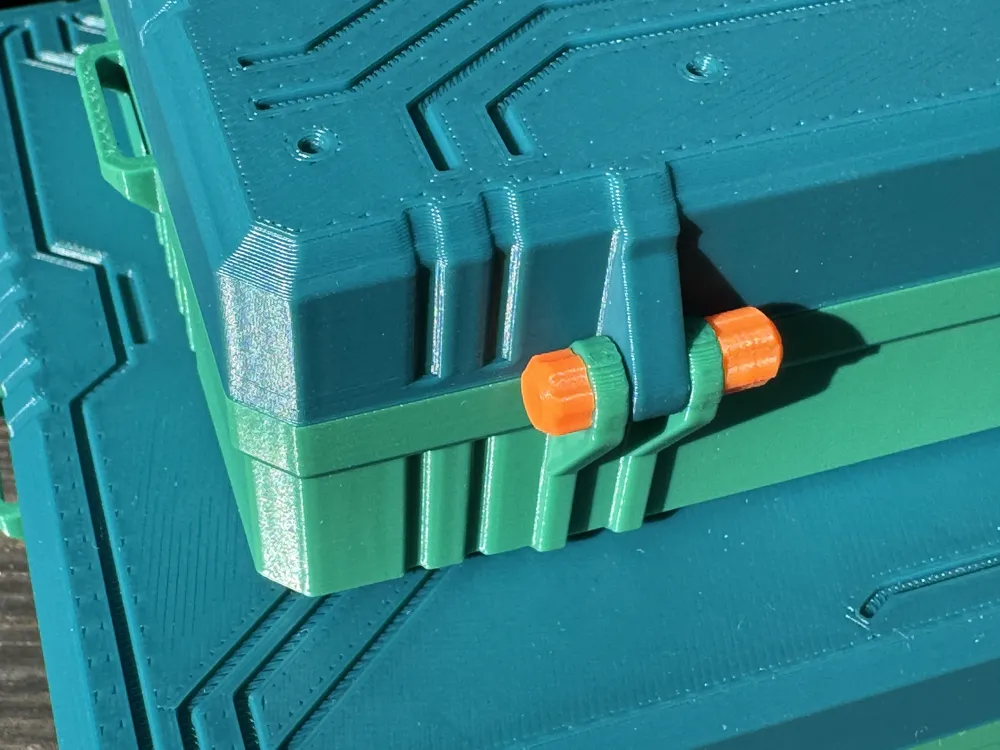 Parametric Rugged Box Gridfinity-Ready No Hardware - Free 3D Print ...
