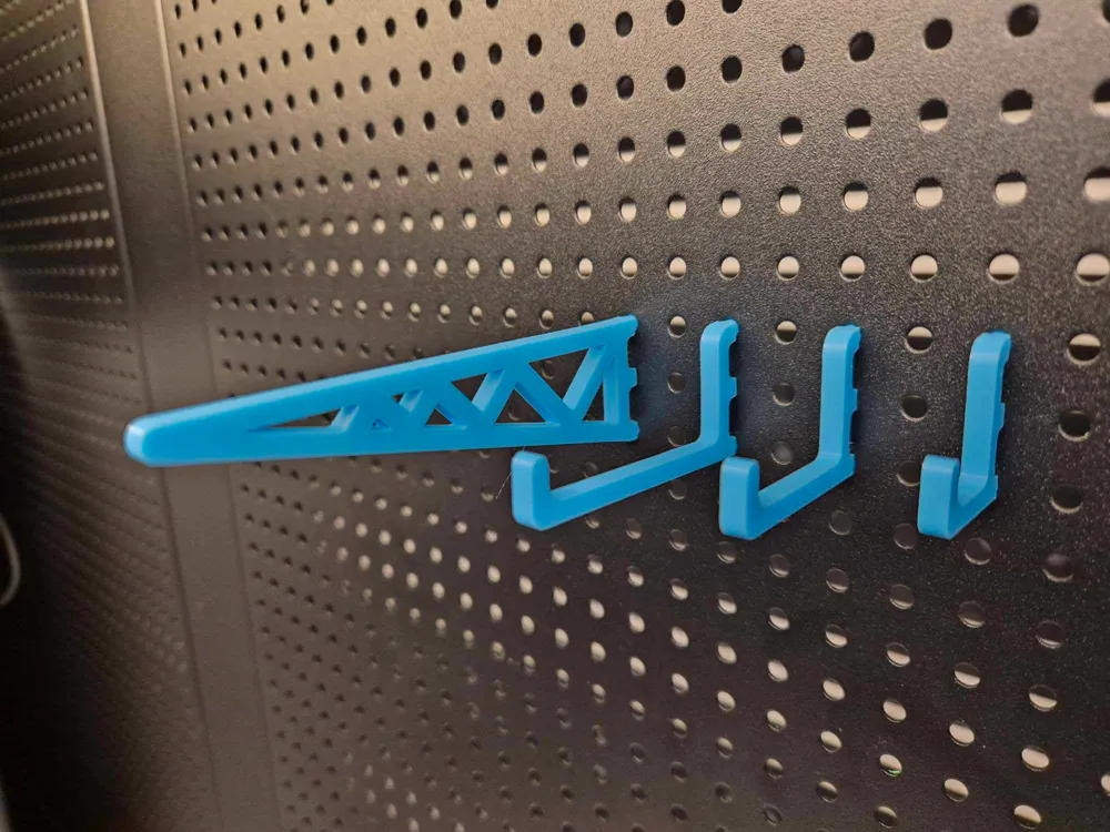 Hooks for Pegboard PELA Round Holes 4mm by Nittan - MakerWorld