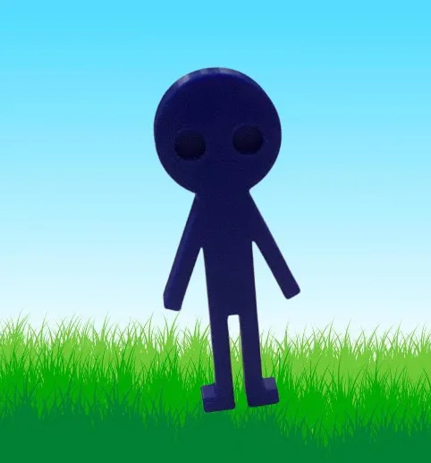 A Little Stick Man - Free 3D Print Model - MakerWorld