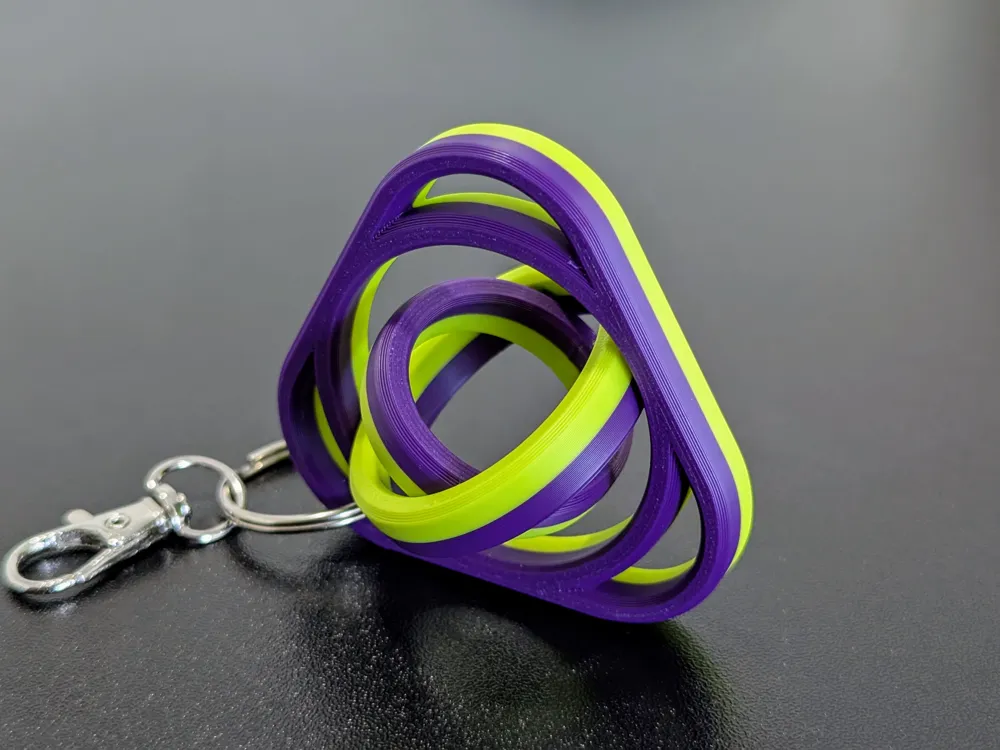 Triangle Gyro Fidget | Four Sizes by Grandpa 3DPrints MakerWorld ...