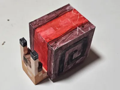 Wild Life Minecraft Snail by Grebby MakerWorld: Download Free 3D Models