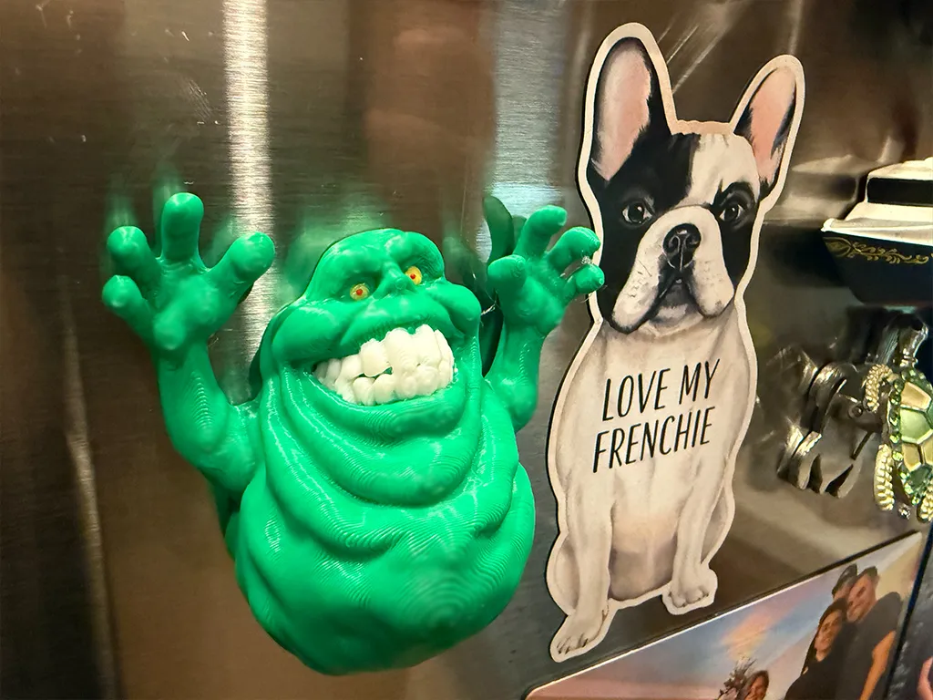Slimer Magnet - Free 3D Print Model - MakerWorld