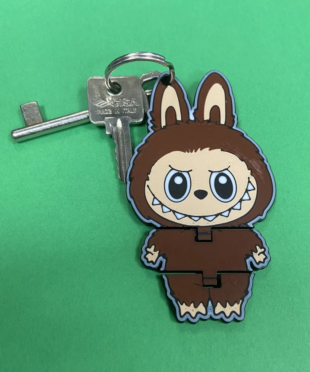 LABUBU Keychain by GAF 3D MakerWorld: Download Free 3D Models