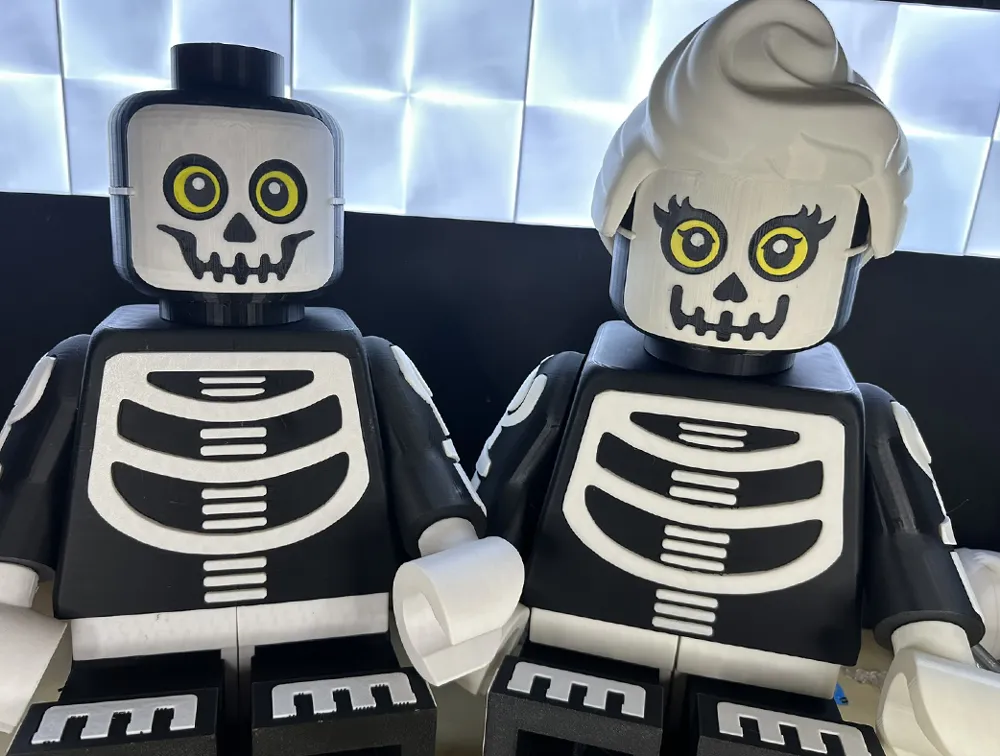 Legos Skeleton Folk. 2.0 No AMS required. by TS.Makers - MakerWorld