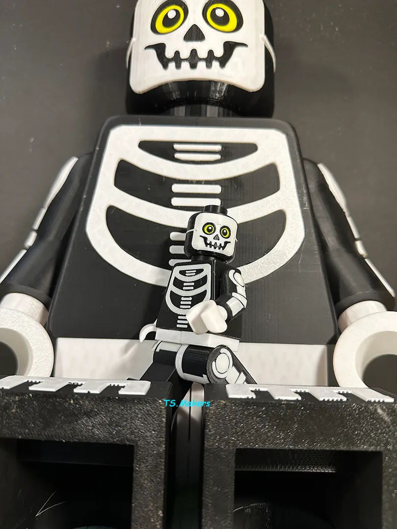 Legos Skeleton Folk. 2.0 No AMS required. by TS.Makers - MakerWorld