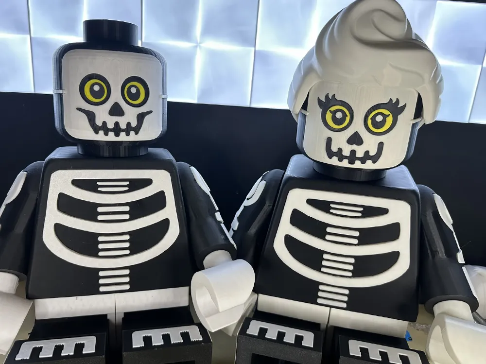 Legos Skeleton Folk. 2.0 No AMS required. by TS.Makers - MakerWorld