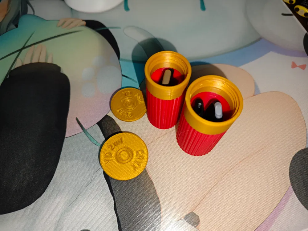 RELX pod sealed storage case, shotgun shell appearance by 改名字不叫春日野樱 ...