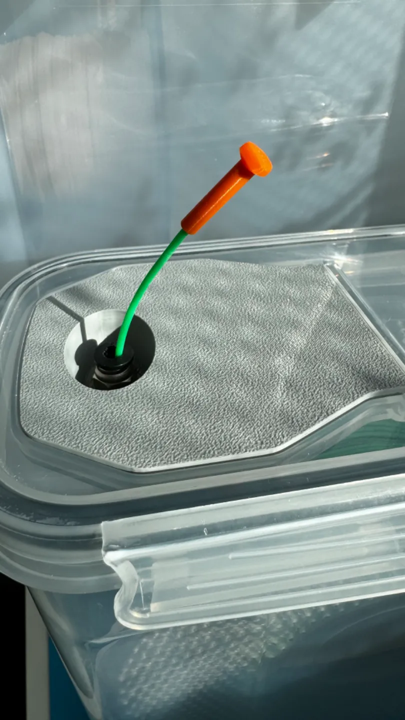 PTFE Lid for cereal box - dry box / zilo1 - Free 3D Print Model ...