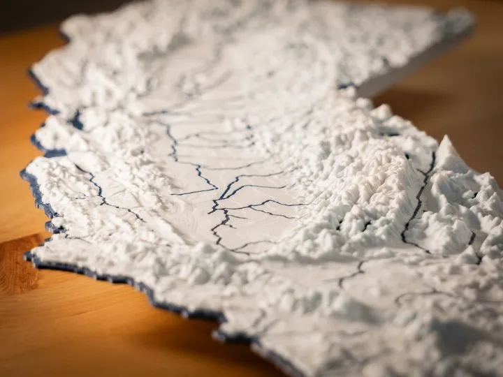 USA Map Legend 100% XY (1:2500000) -dual color map by Anson Liu ...