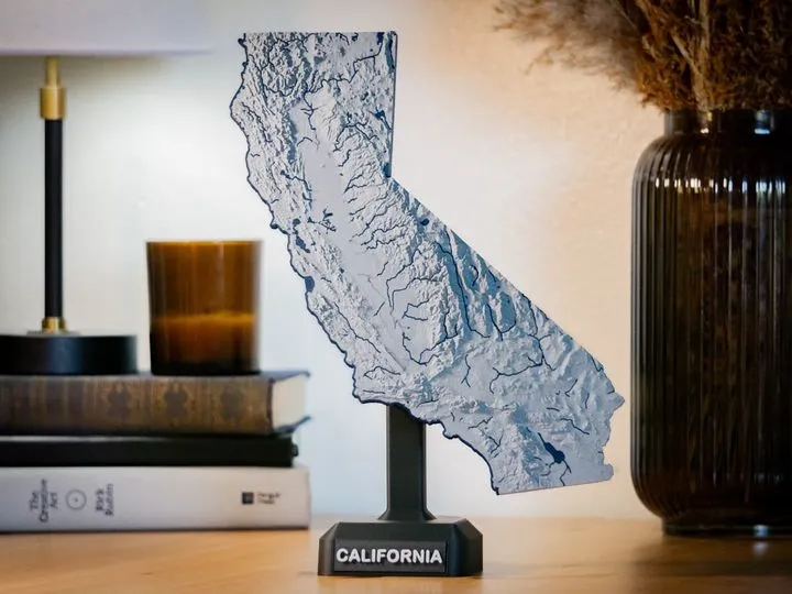 USA Map Legend 100% XY (1:2500000) -dual color map by Anson Liu ...