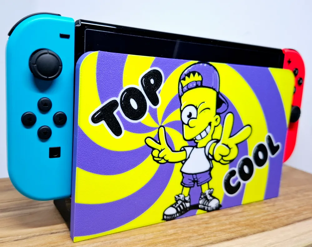 Coque Switch Top cool Bart simpson by Kmit3D - MakerWorld