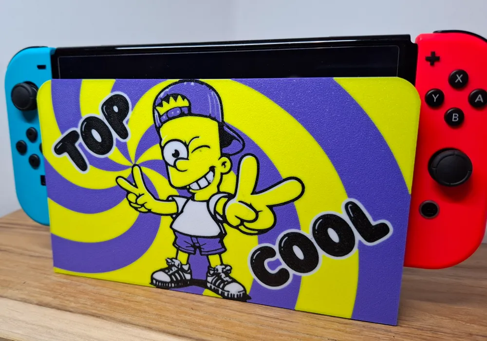 Coque Switch Top cool Bart simpson by Kmit3D - MakerWorld