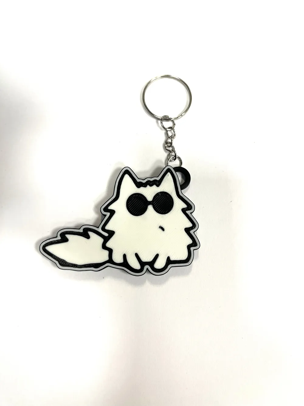 Gojo Cat Keychain – Jujutsu Kaisen Inspired - Free 3D Print Model ...