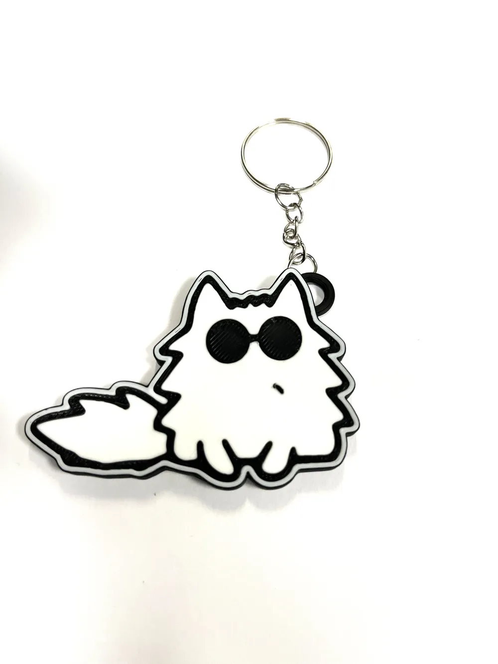 Gojo Cat Keychain – Jujutsu Kaisen Inspired - Free 3D Print Model ...