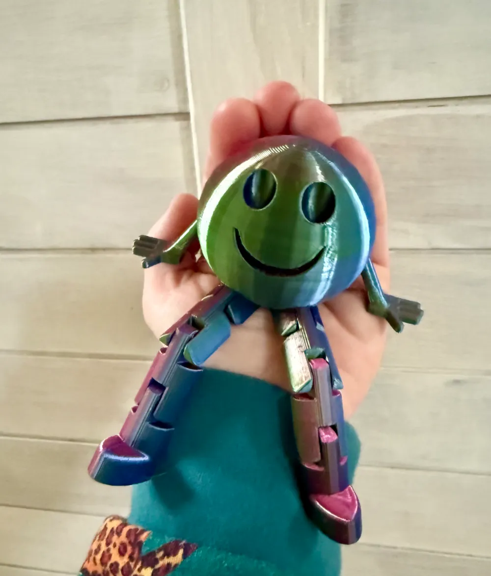 Flexi Ball Buddy by TobyntotD MakerWorld: Download Free 3D Models