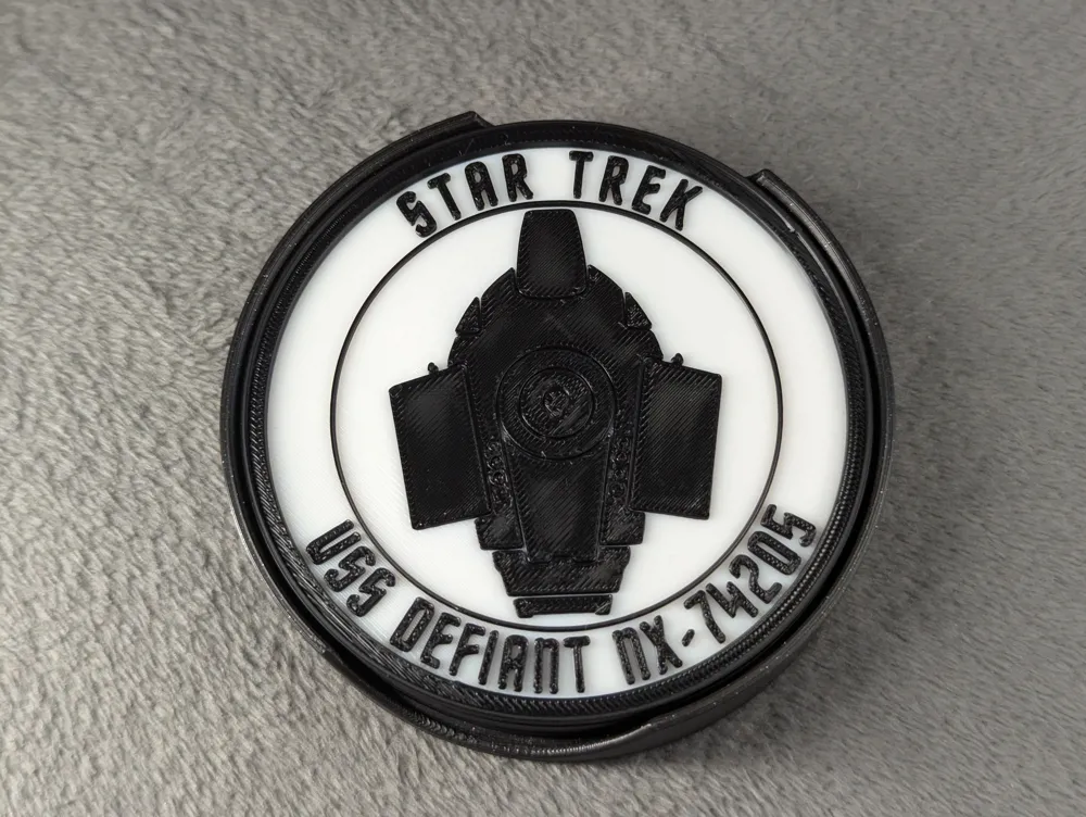Star Trek 3D Stackable Coaster Ships Set - B by DelPrints MakerWorld ...