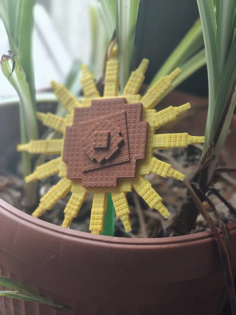 Sunflower from Grow a garden - roblox by Infill3D MakerWorld: Download ...