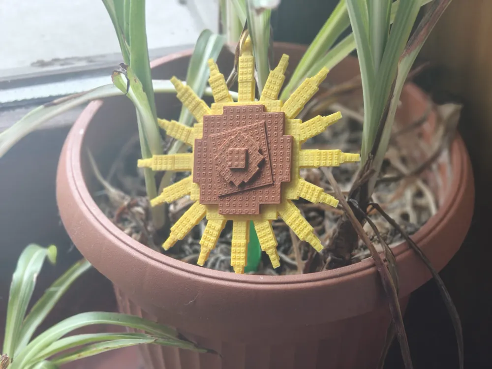 Sunflower From Grow A Garden Roblox By Infill3d Makerworld Download