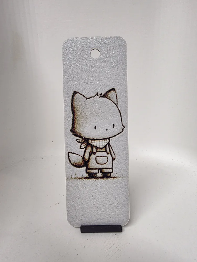 Fox Bookmark - Free 3D Print Model - MakerWorld