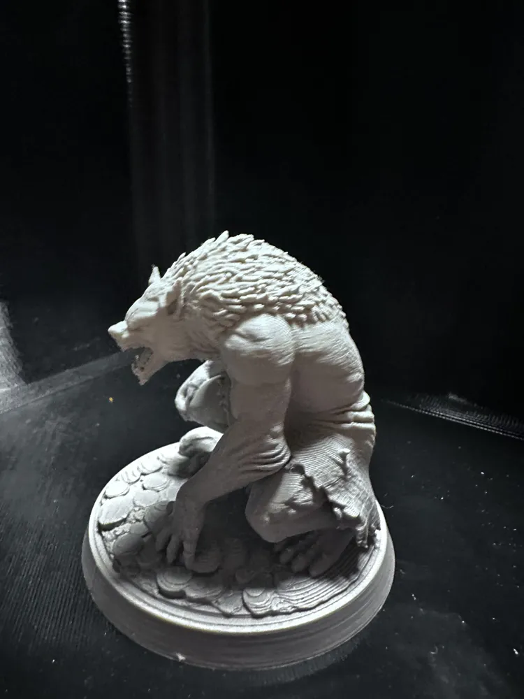 The Cursed Werewolf - Free 3D Print Model - MakerWorld