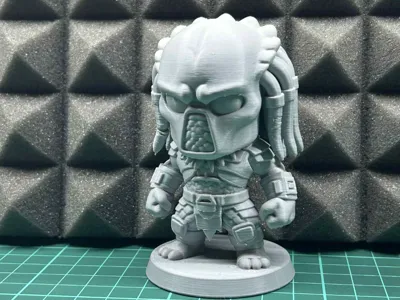 Chibi/Funco Pop - Predator by PokeGeorg MakerWorld: Download Free 3D Models