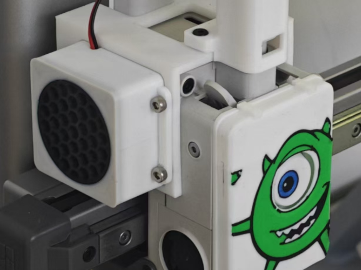 Bambu Lab A1/A1 mini extruder motor cooling fan (combining motor ...