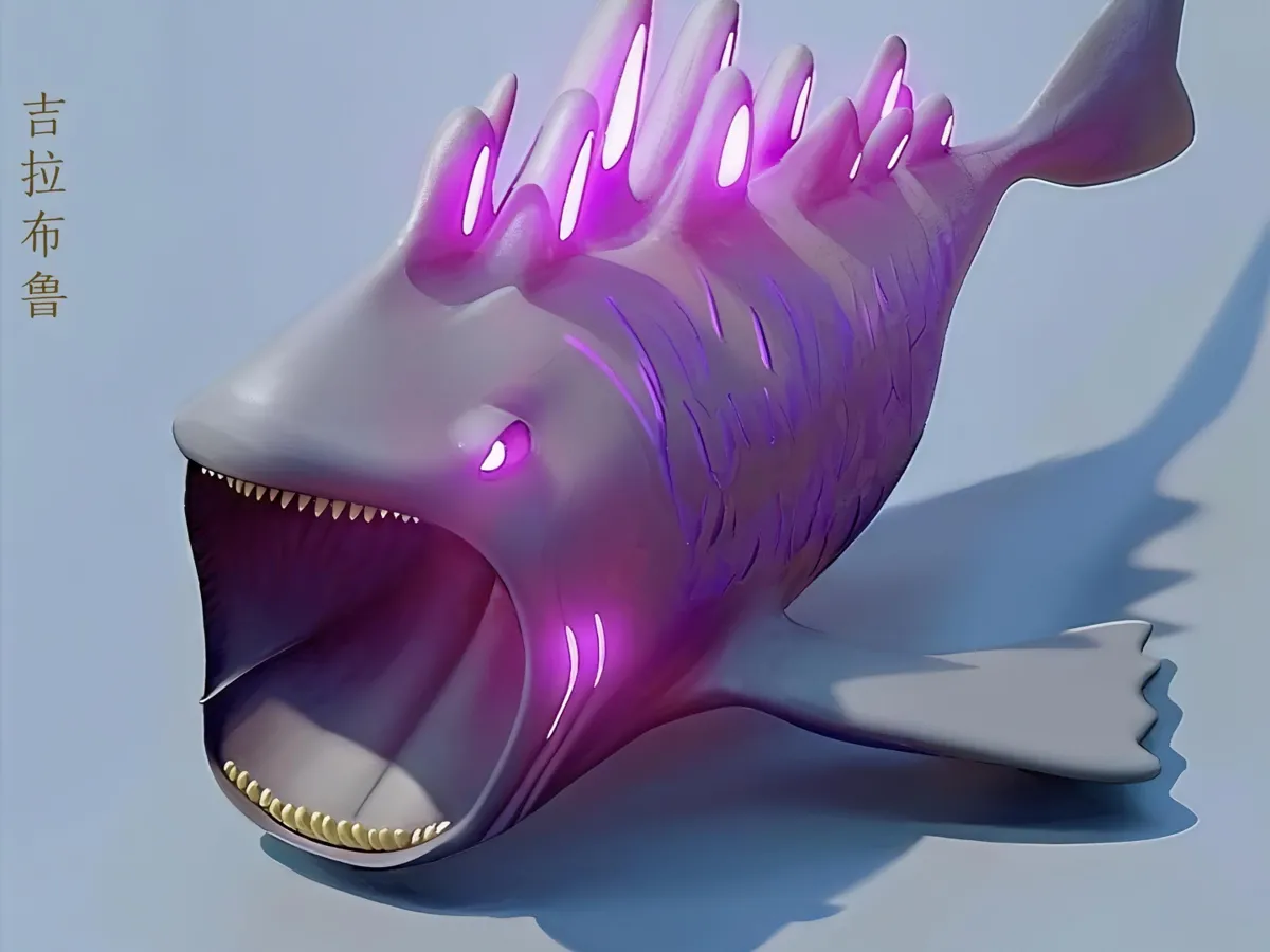 UMA Series - Sea Monster Jira Bloop (Bloop) - Free 3D Print Model ...