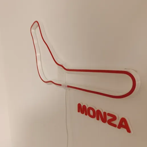 Monza GP Circuit Neon - Free 3D Print Model - MakerWorld