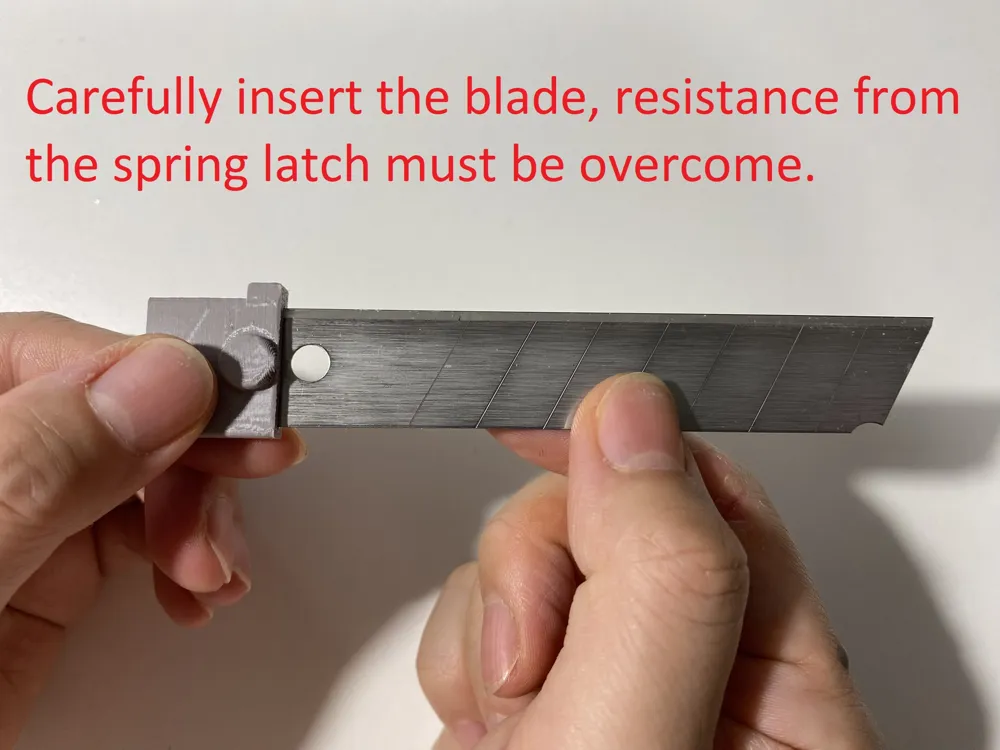 Real OTF Knife - Free 3D Print Model - MakerWorld