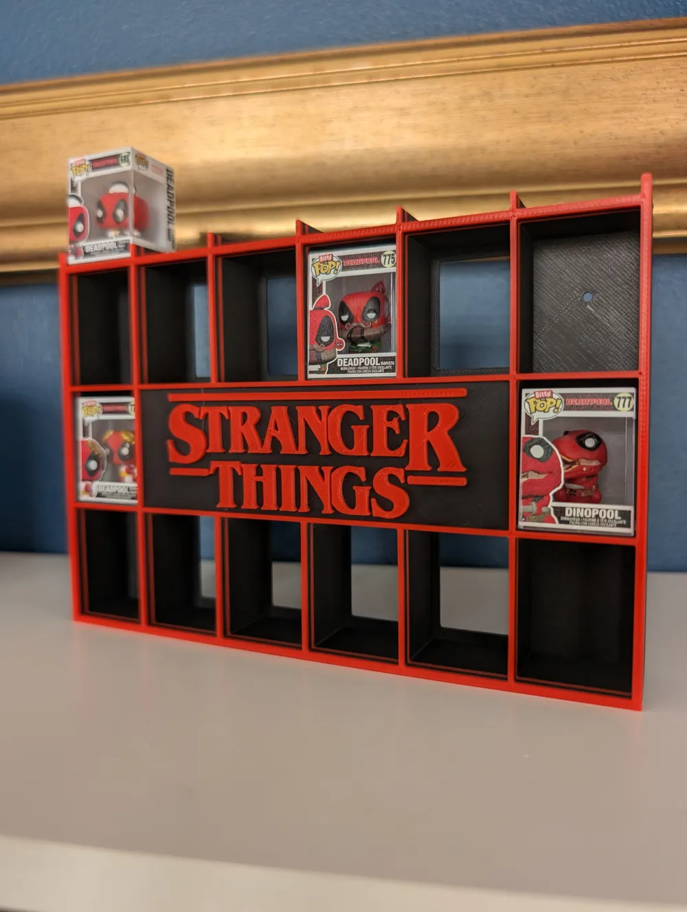 Stranger Things Bitty Pop Display Shelf (Holds 20) - Free 3D Print ...